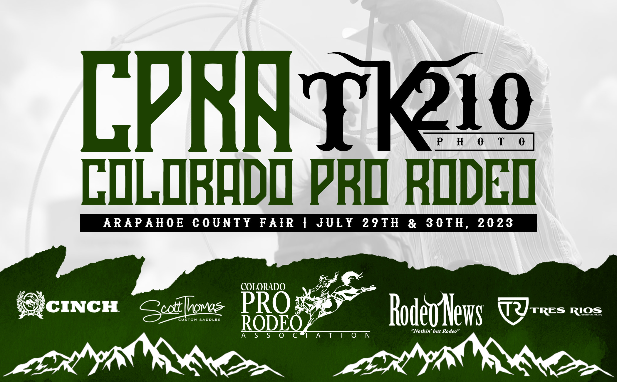 2023 CPRA Arapahoe County Fair | July 30th (Rodeo #2) 2PM